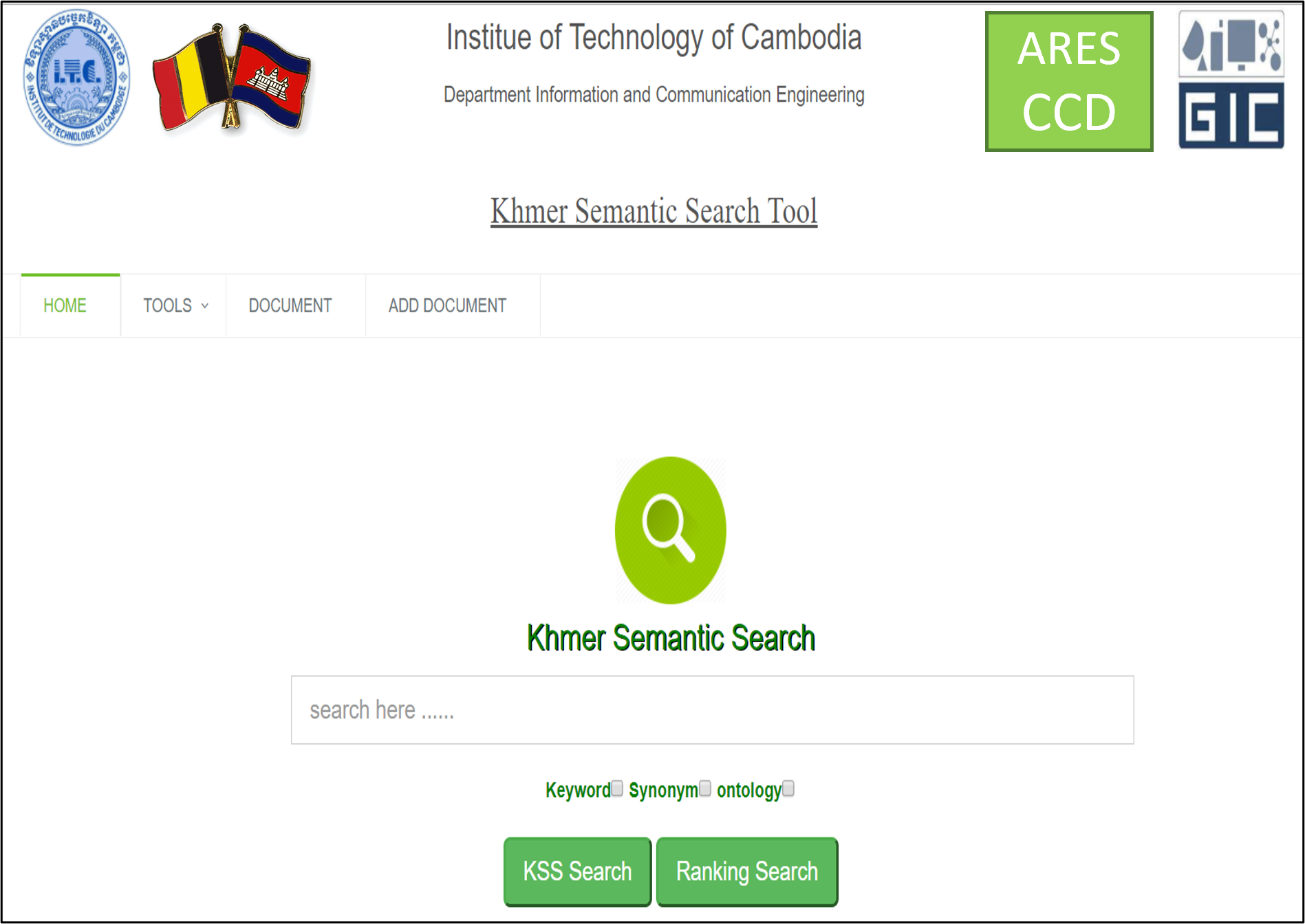 Khmer Semantic Search Engine